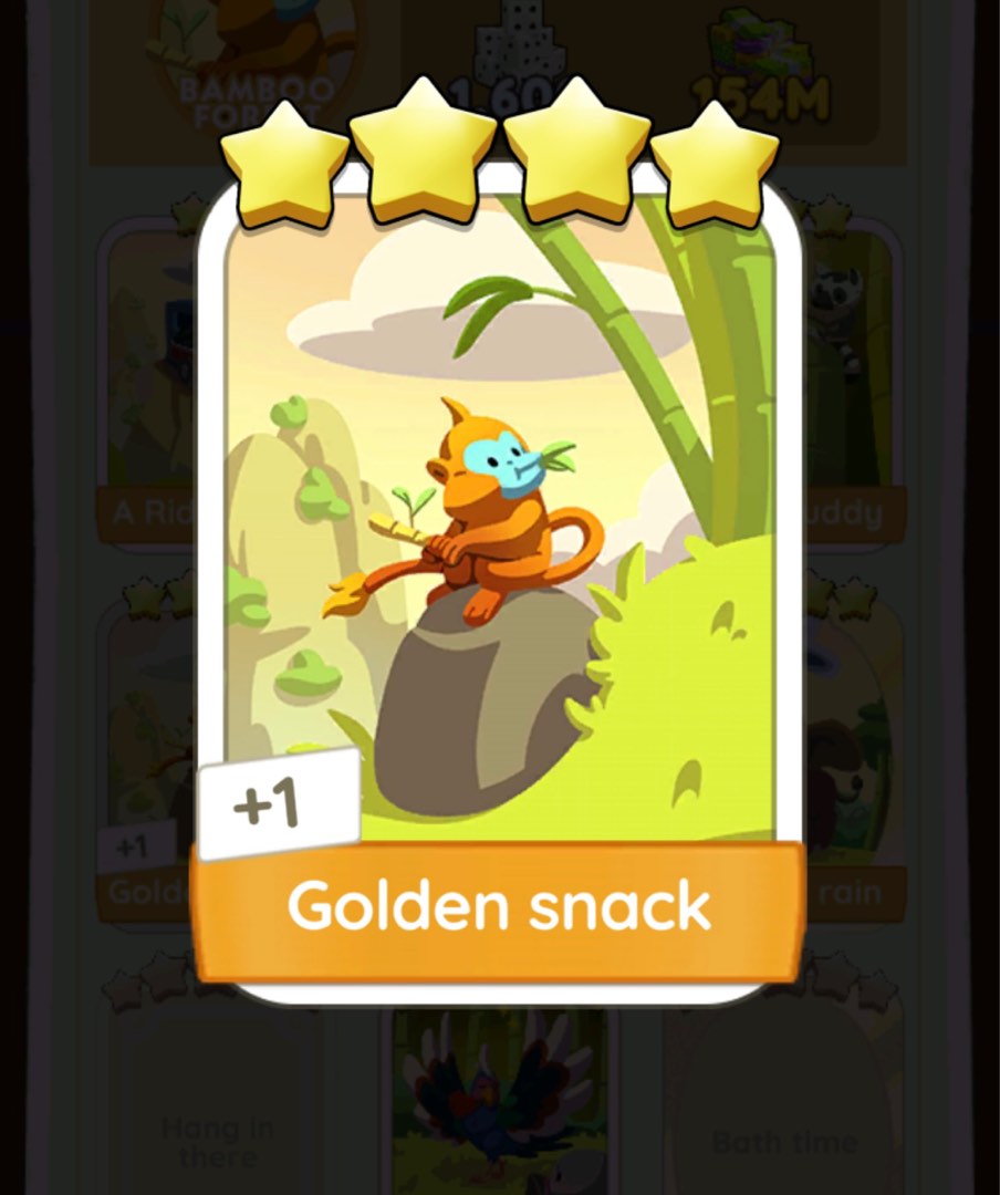 Golden snack - monopoly go, Video Gaming, Gaming Accessories, Game Gift ...