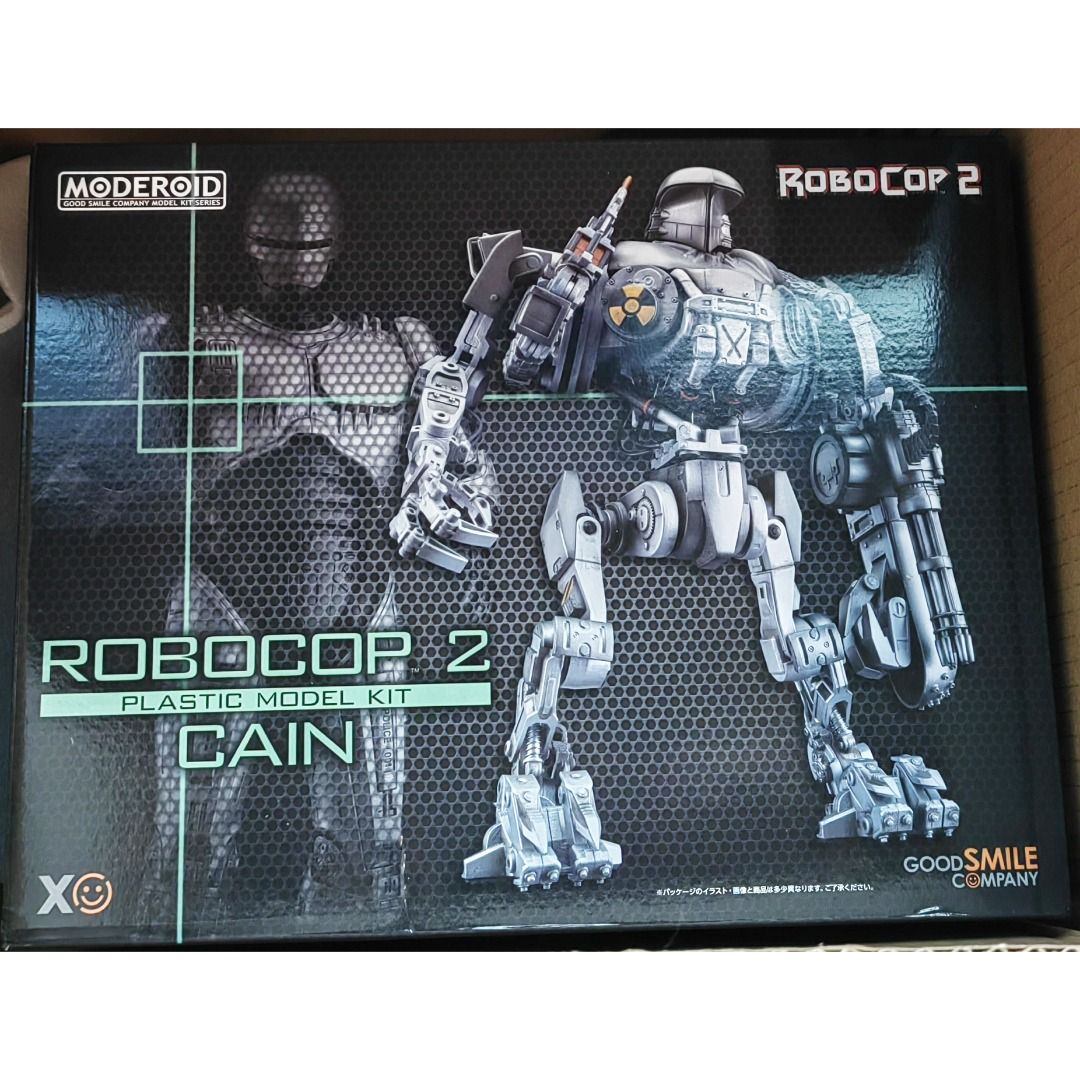 Good Smile Company MODEROID Robocop 2 Cain Model Kit GSC Figure Toy ...