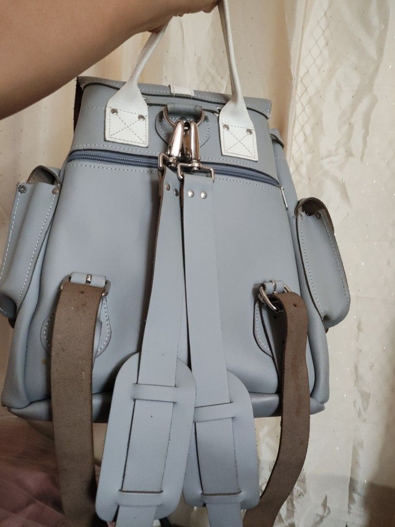 Grafea Utility Leather backpack, Women's Fashion, Bags & Wallets, Backpacks on Carousell