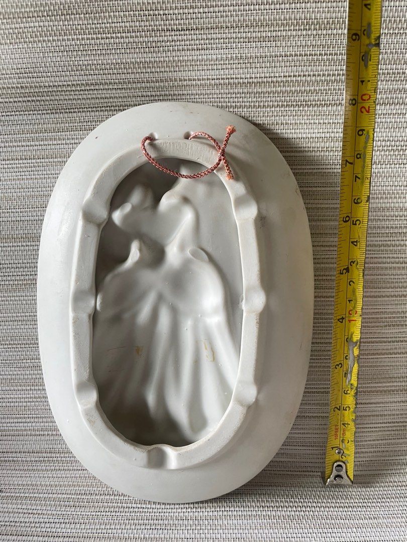 Handcrafted Victorian Lady in 3D form Wall Decoele on Carousell