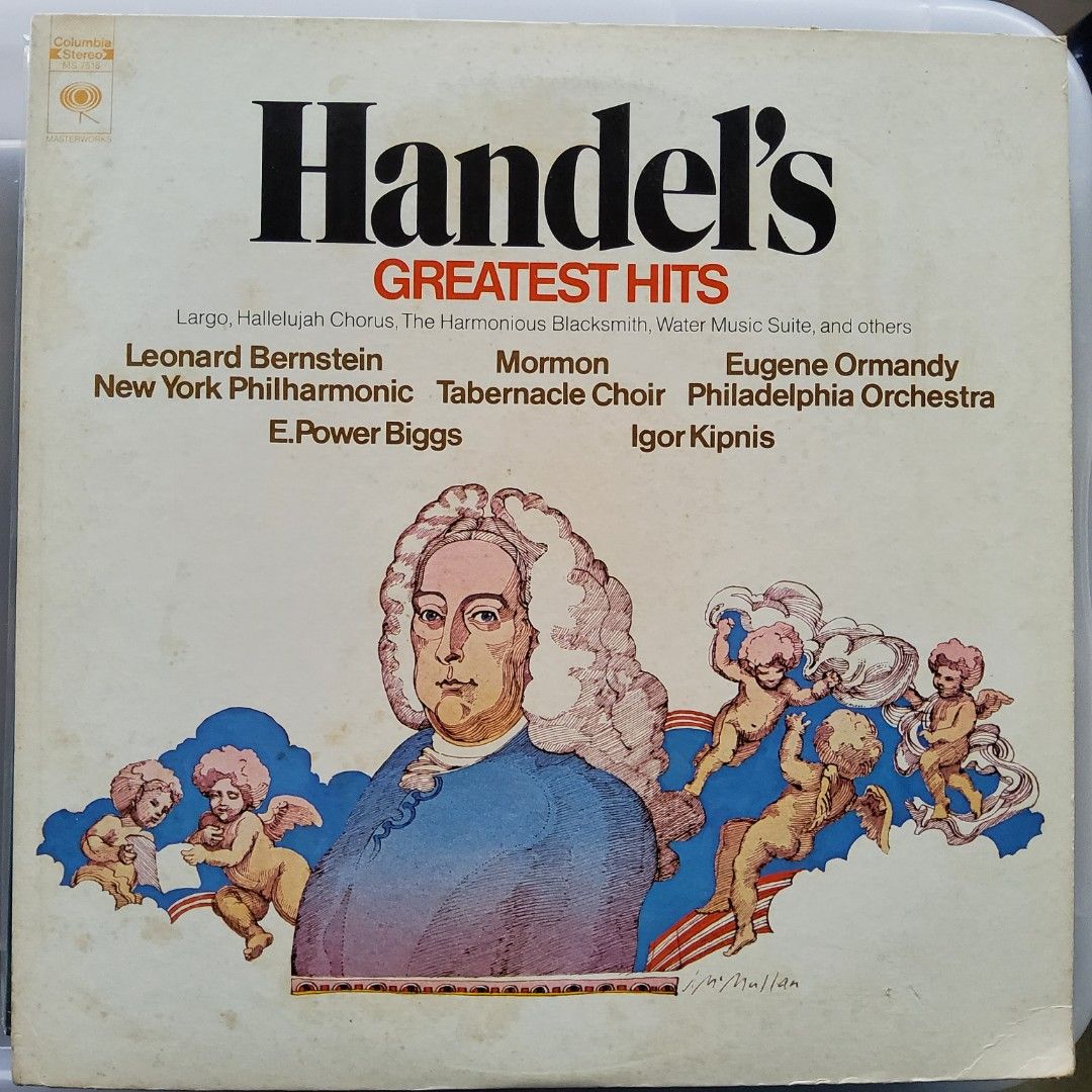 HANDEL Classical Music Vinyl LP Record from $15 and up for each ...