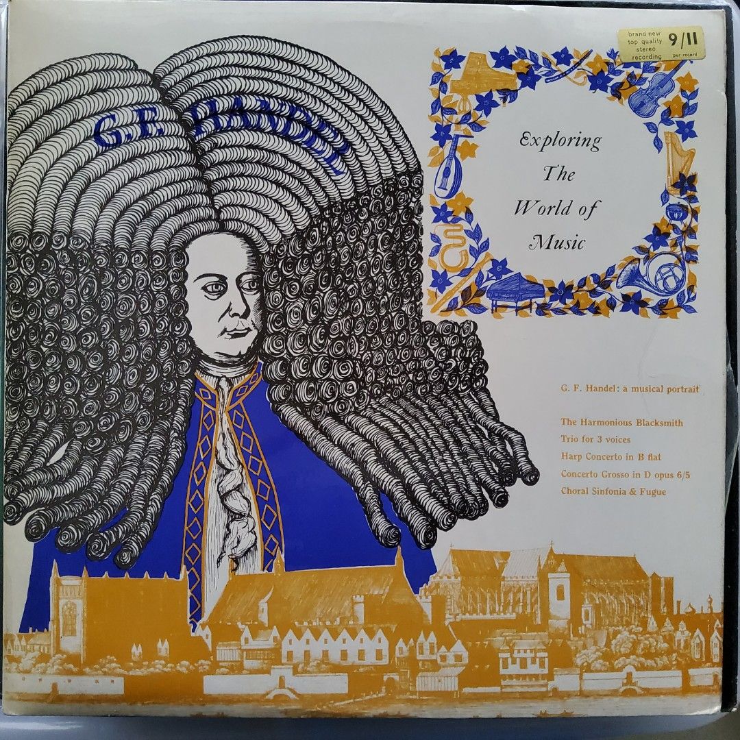 HANDEL Classical Music Vinyl LP Record from $15 and up for each ...