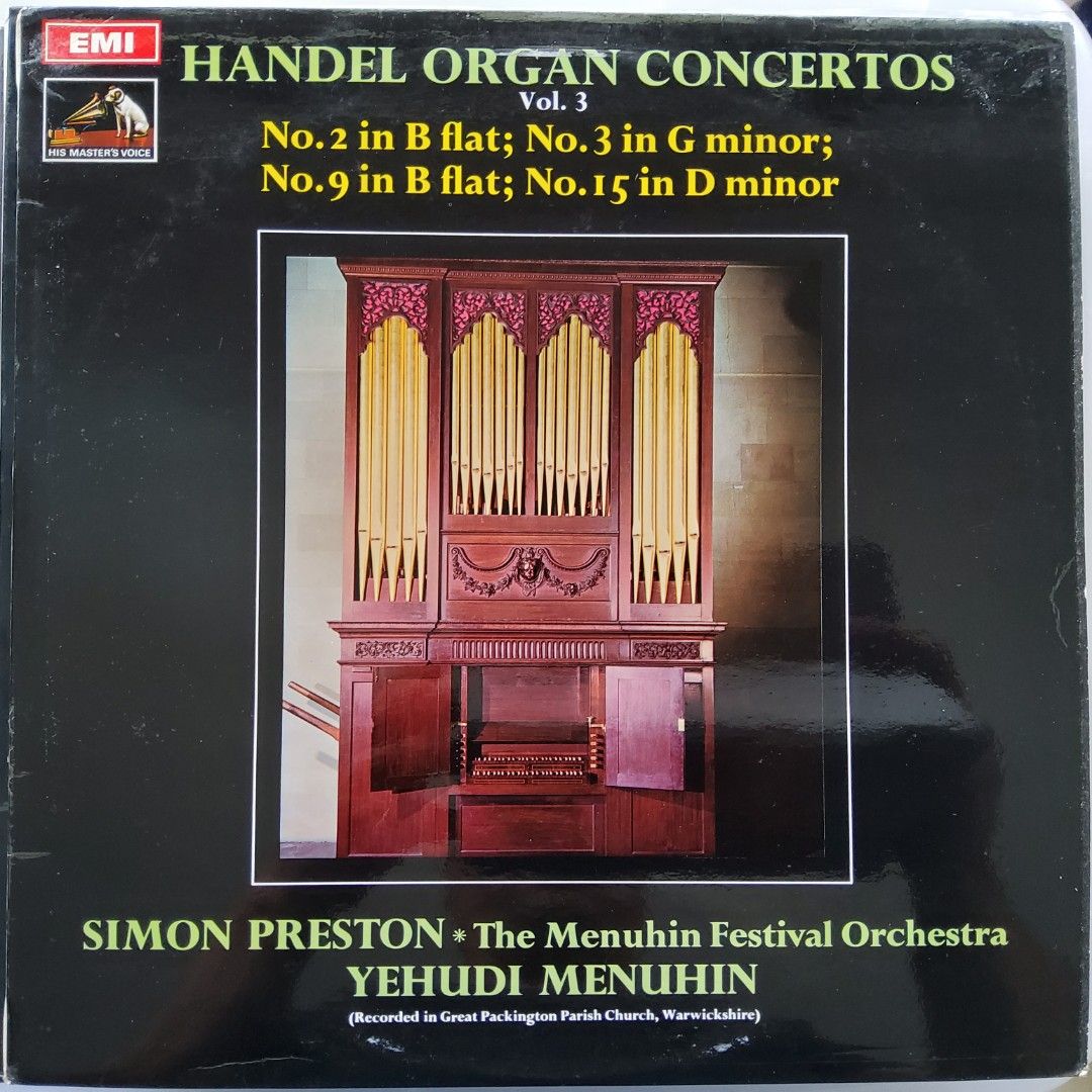 HANDEL Classical Music Vinyl LP Record from $15 and up for each ...