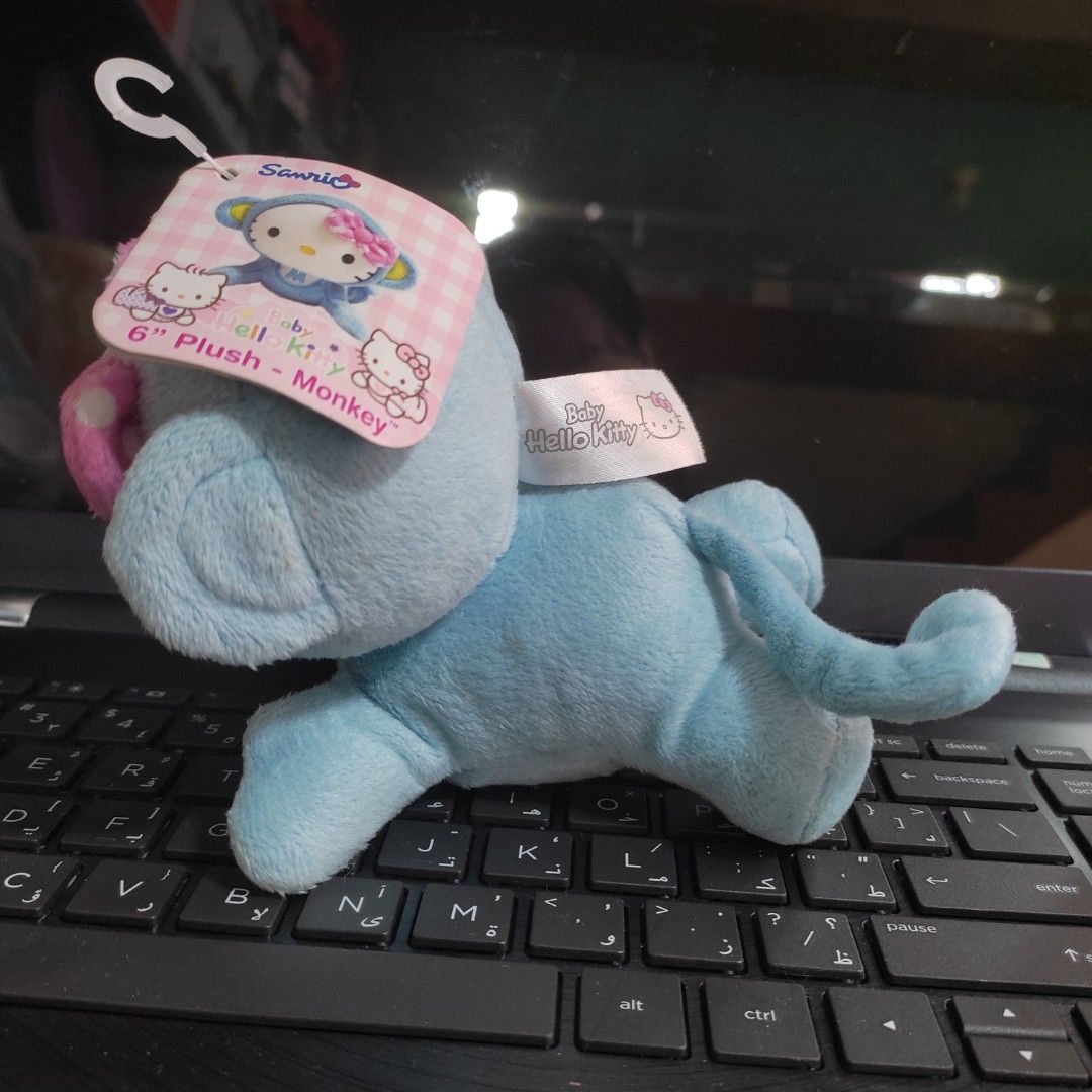 Hello kitty baby monkey sanrio plush 6', Hobbies & Toys, Toys & Games ...