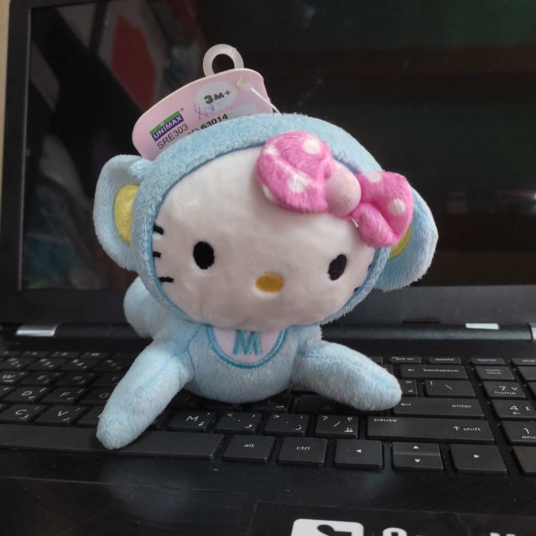 Hello kitty baby monkey sanrio plush 6', Hobbies & Toys, Toys & Games ...