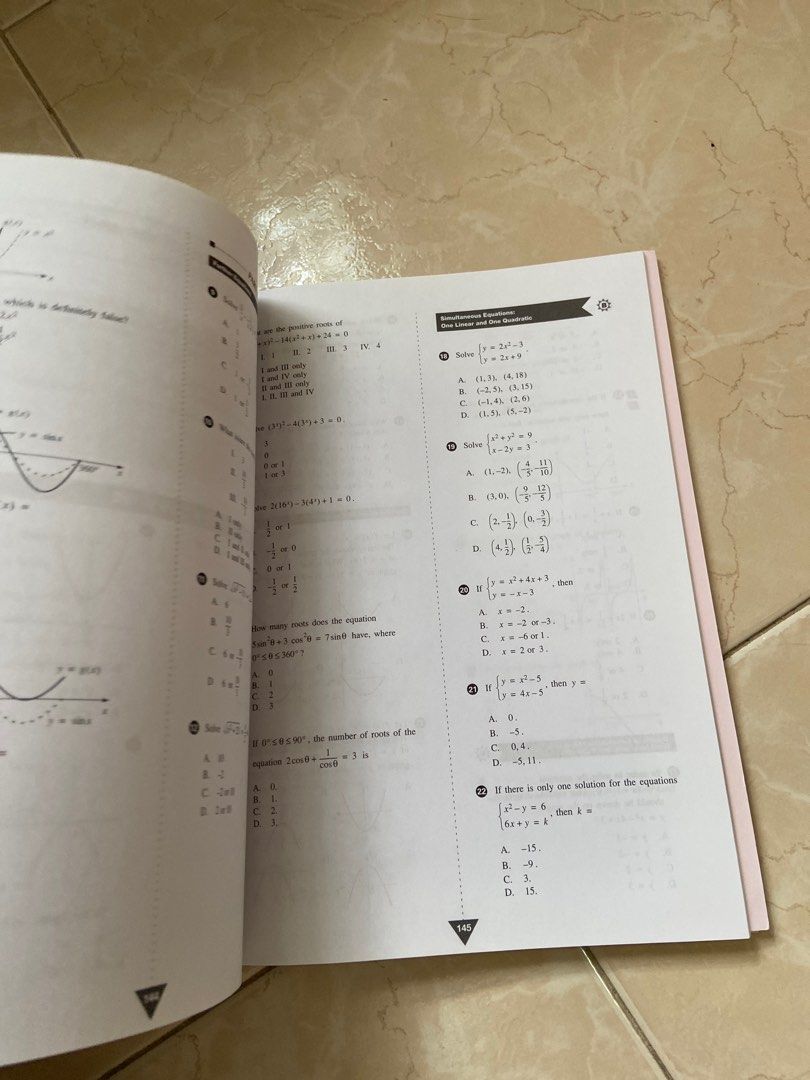 高中數學練習HKDSE Maths MC textbooks breakthrough Diploma Maths, 興趣及遊戲, 書本 & 文具, 教科書 - Carousell