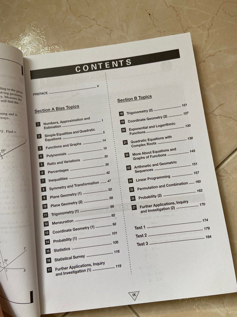 高中數學練習HKDSE Maths MC textbooks breakthrough Diploma Maths, 興趣及遊戲, 書本 ...