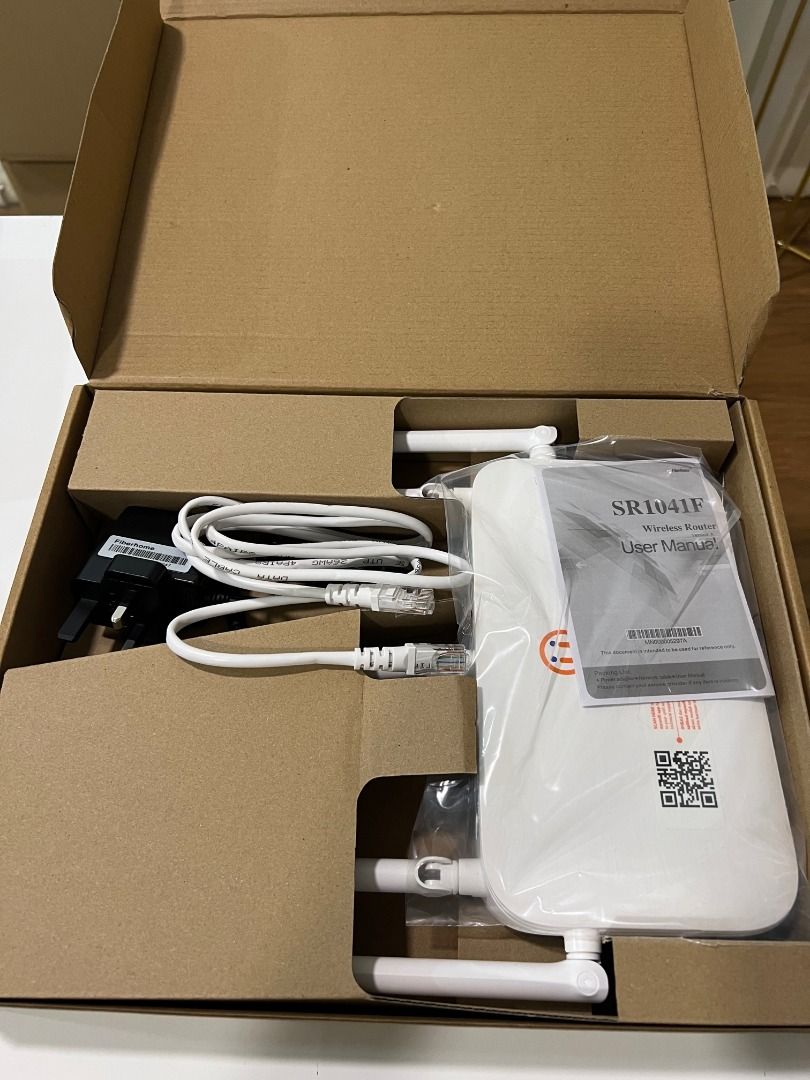 Homefiber wifi 6 ax3000 router SR1041F, Computers & Tech, Office ...