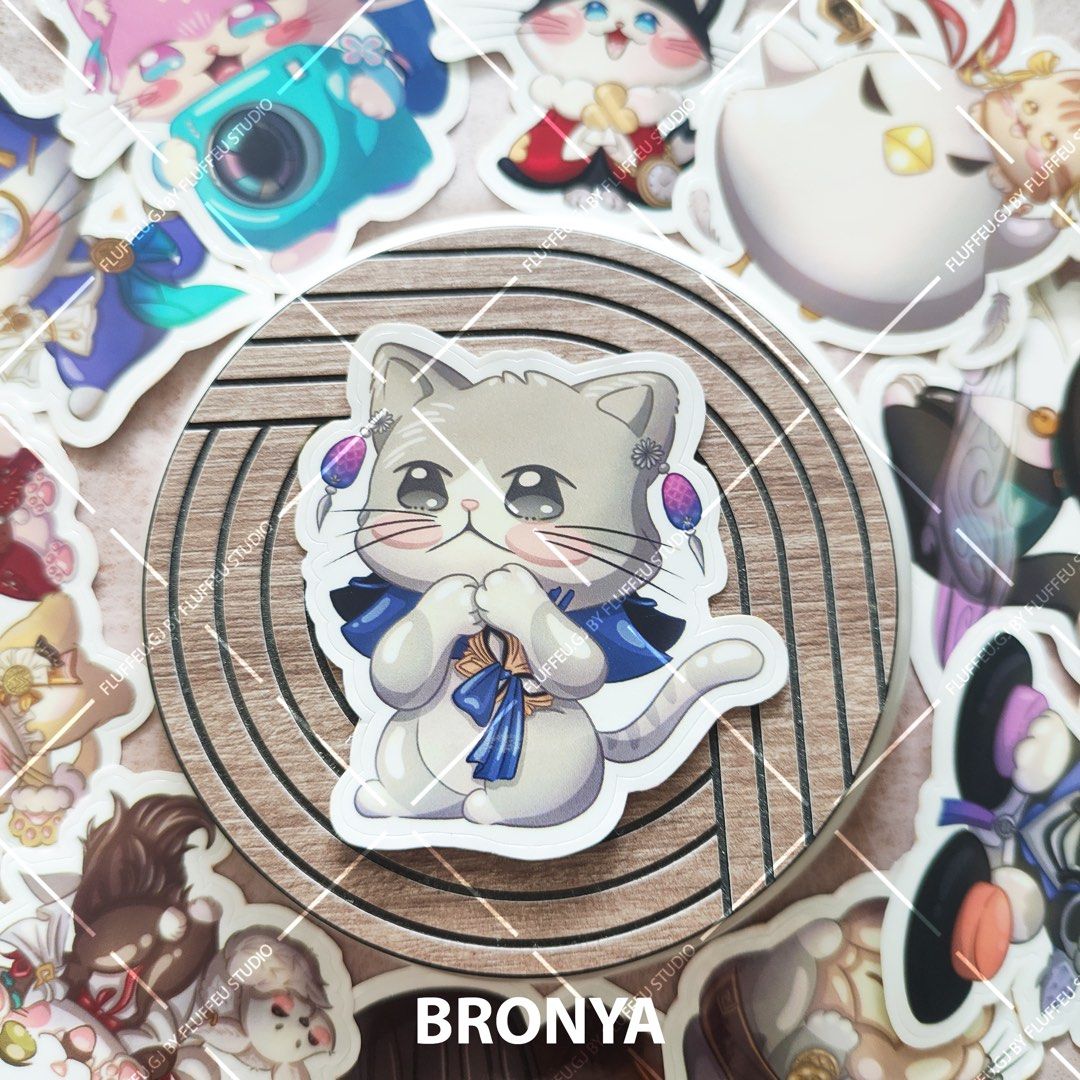 Honkai Star Rail Bronya Diecut Sticker, Hobbies & Toys, Stationery ...