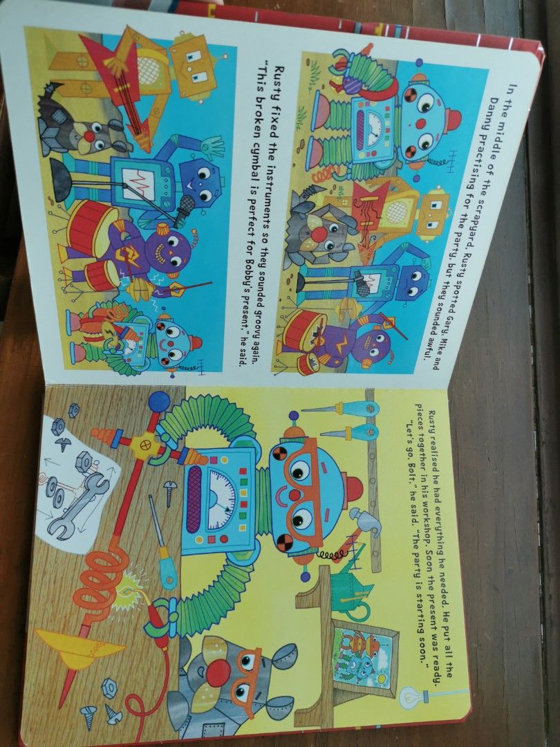 How to Make Your Own Robot Children's Book - Hard Bound, Hobbies & Toys ...