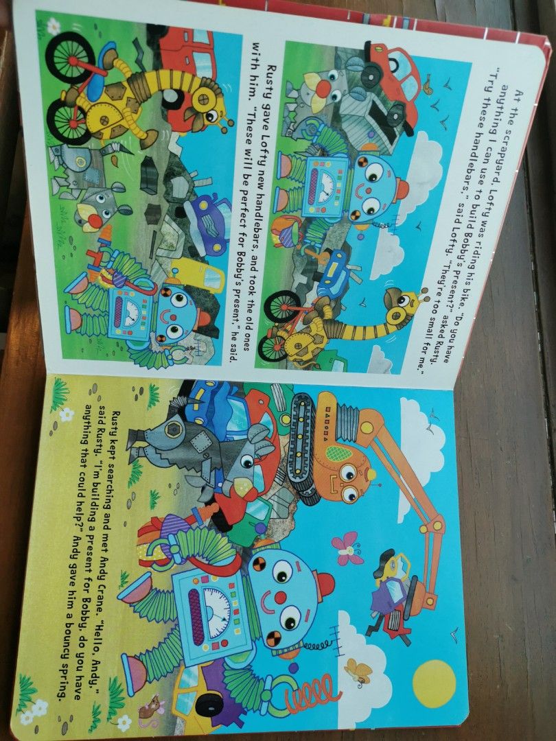How to Make Your Own Robot Children's Book - Hard Bound, Hobbies & Toys ...