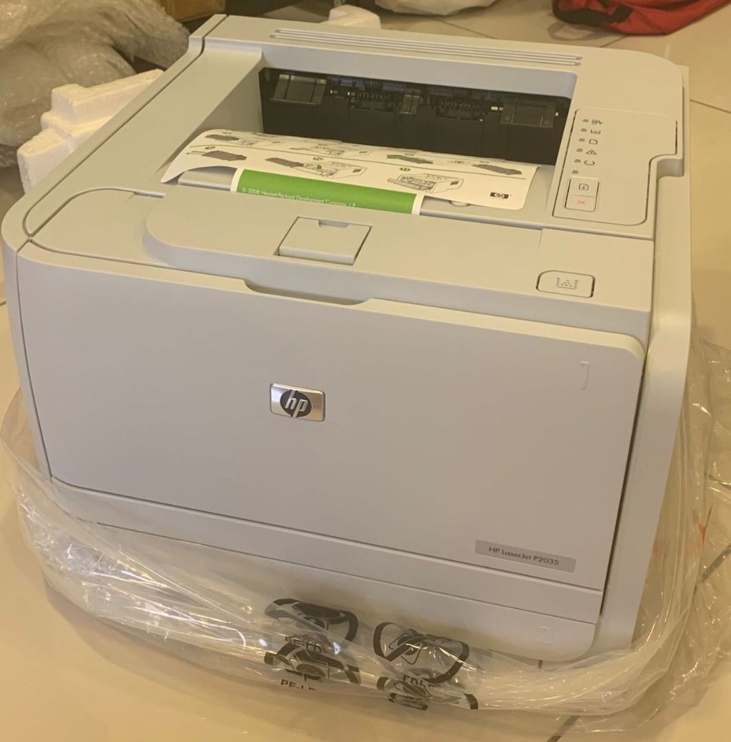 HP Laserjet P2035 printer (brand new), Computers & Tech, Printers ...