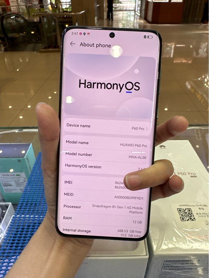 HUAWEI P60 Pro 512GB 12GB ram China set, Mobile Phones & Gadgets ...