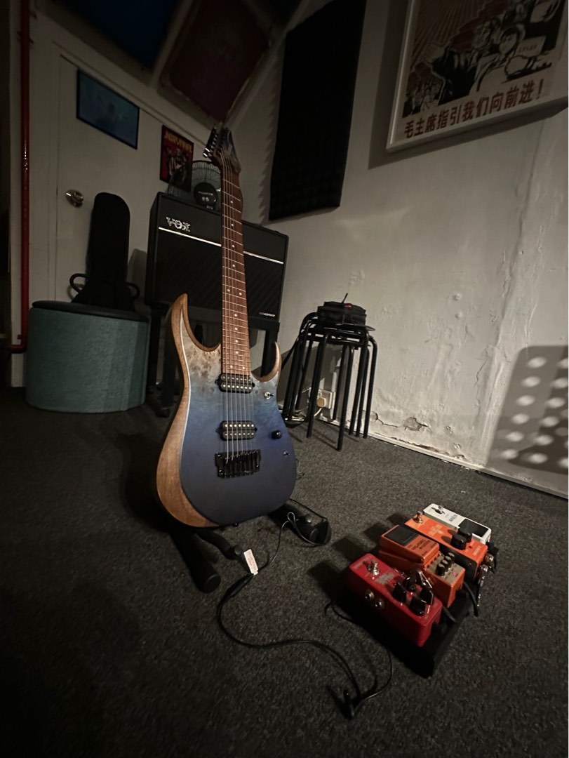 Ibanez RGD7521PB-DSF 7 String, Hobbies & Toys, Music & Media, Musical ...