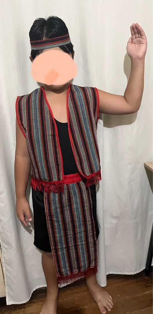 IGOROT COSTUME FOR BOYS USED ONLY ONCE on Carousell
