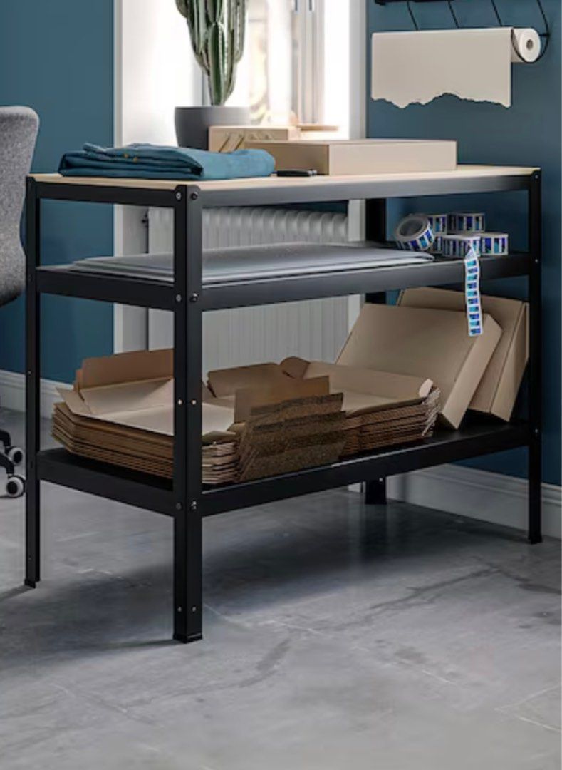 IKEA Bror Work Bench, Furniture & Home Living, Furniture, Tables & Sets ...