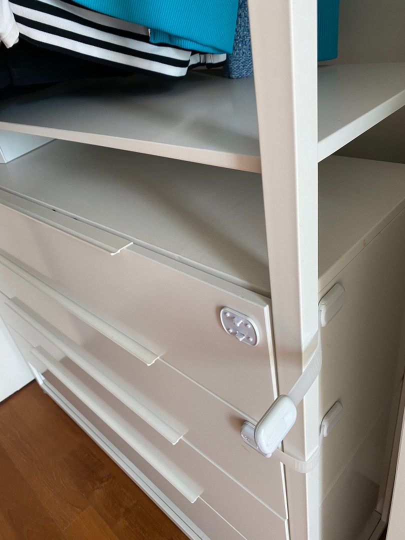 Ikea Fjalkinge Shelving unit with drawers, Furniture & Home Living ...