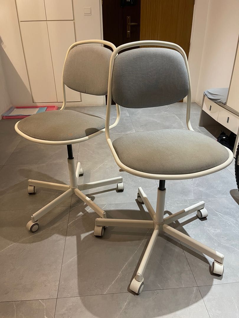 IKEA roller computer chairs, Furniture & Home Living, Furniture, Chairs ...
