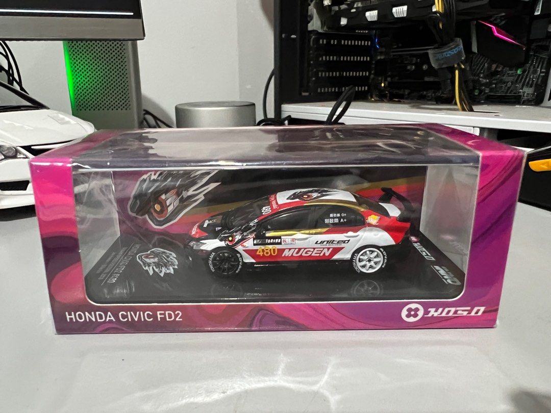 Inno64 1/64 Honda Civic Type R, Koso Edition, Hobbies & Toys, Toys ...