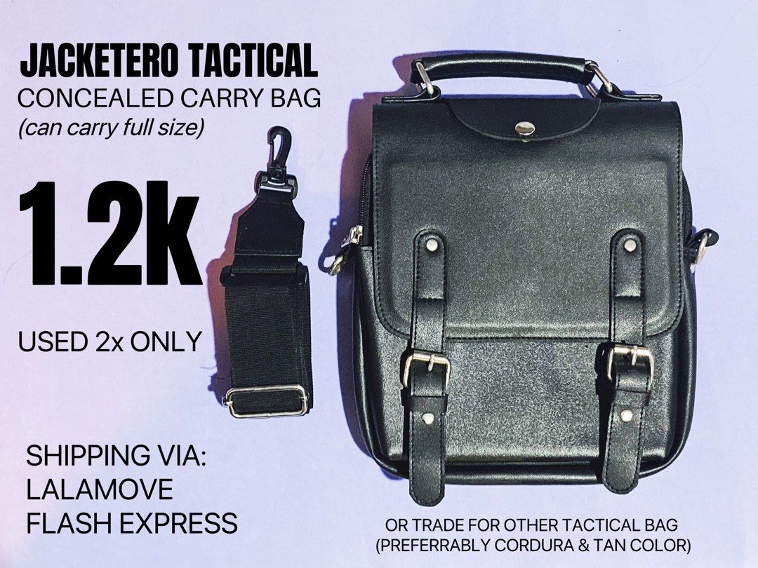 JACKETERO EXECUTIVE LEATHER CCW on Carousell