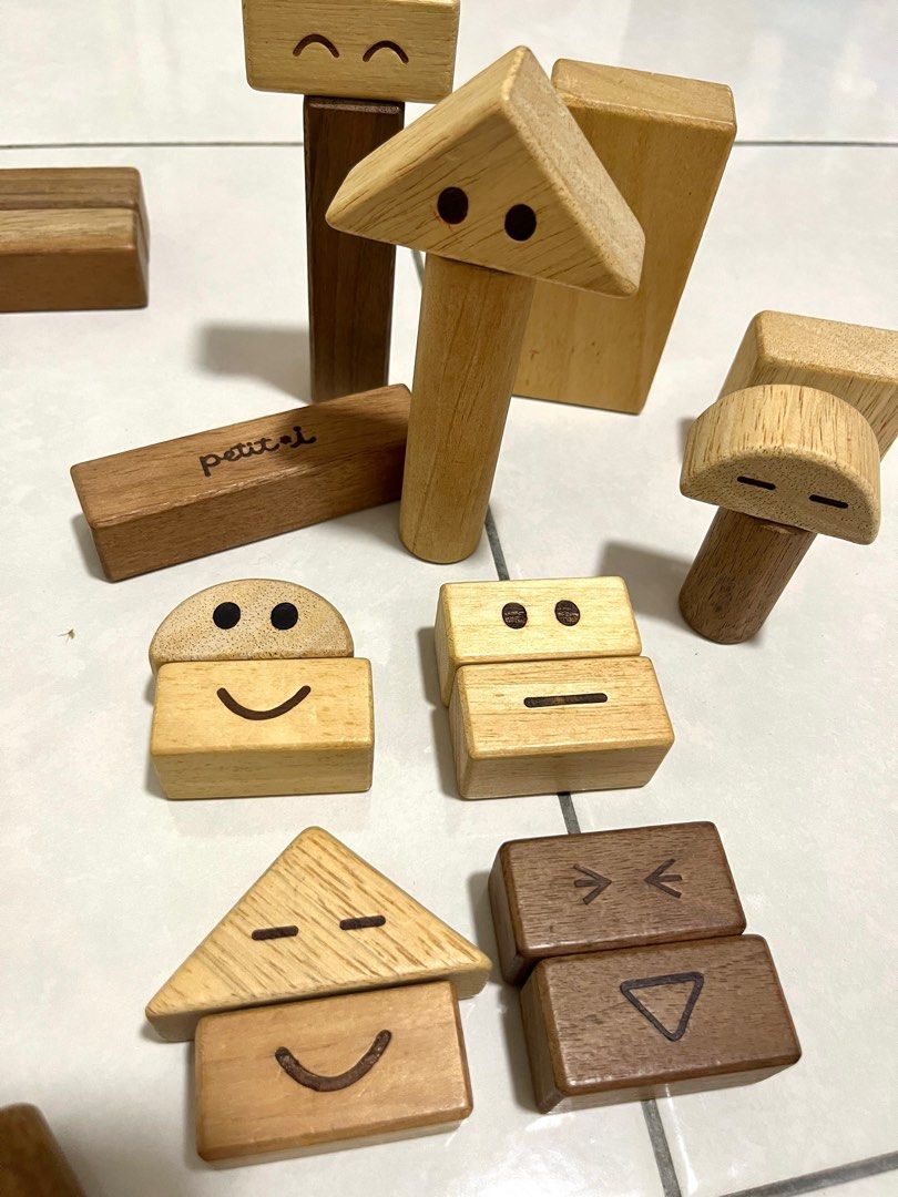 Japan Quality Petit Building Wooden Blocks, Hobbies & Toys, Toys ...