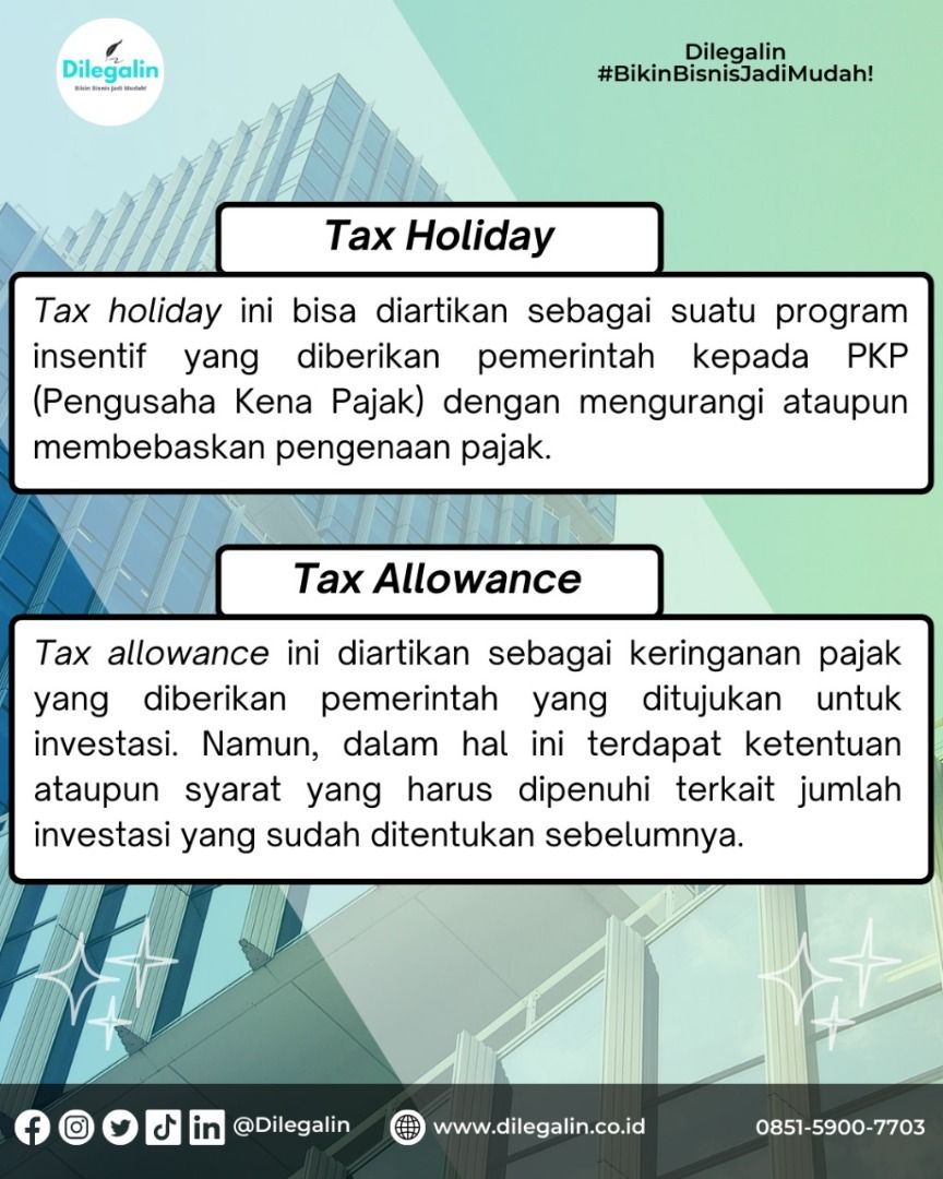 JENIS INSENTIF PAJAK, Jasa, Lainnya di Carousell JENIS INSENTIF PAJAK, Jasa, Lainnya di Carousell