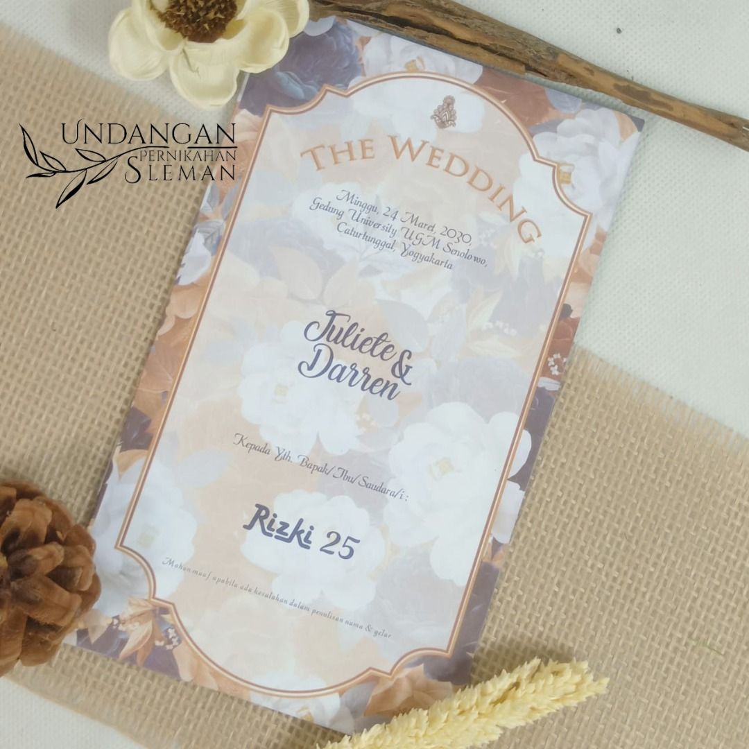 Jual Undangan Merek Rizki Kode 25, Desain & Kerajinan Tangan, Lainnya ...