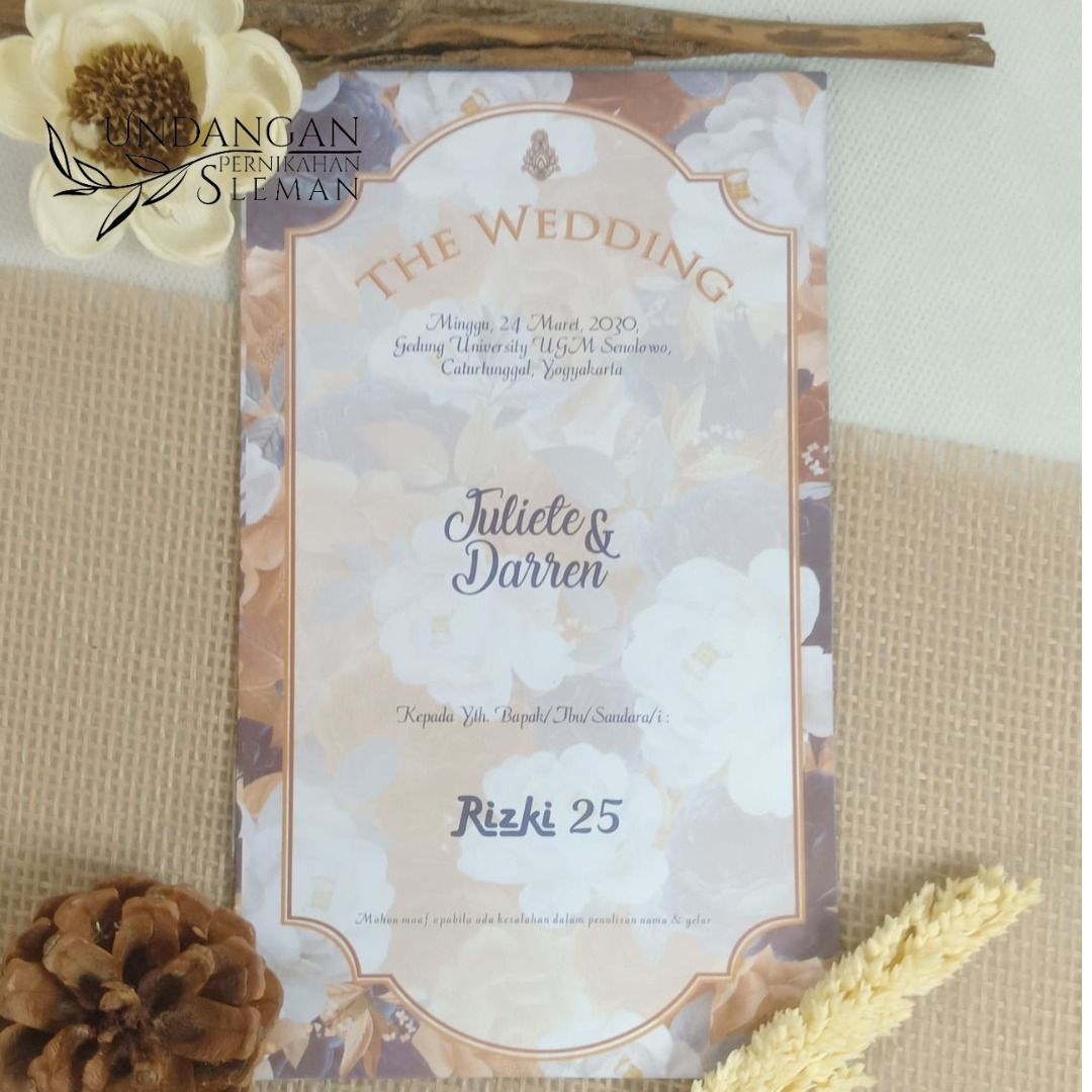 Jual Undangan Merek Rizki Kode 25, Desain & Kerajinan Tangan, Lainnya ...