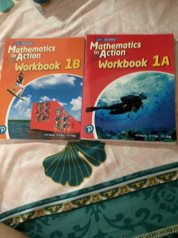 Junior Secondary Mathematics in Action Workbook 1A&1B, 興趣及遊戲, 書本 & 文具 ...