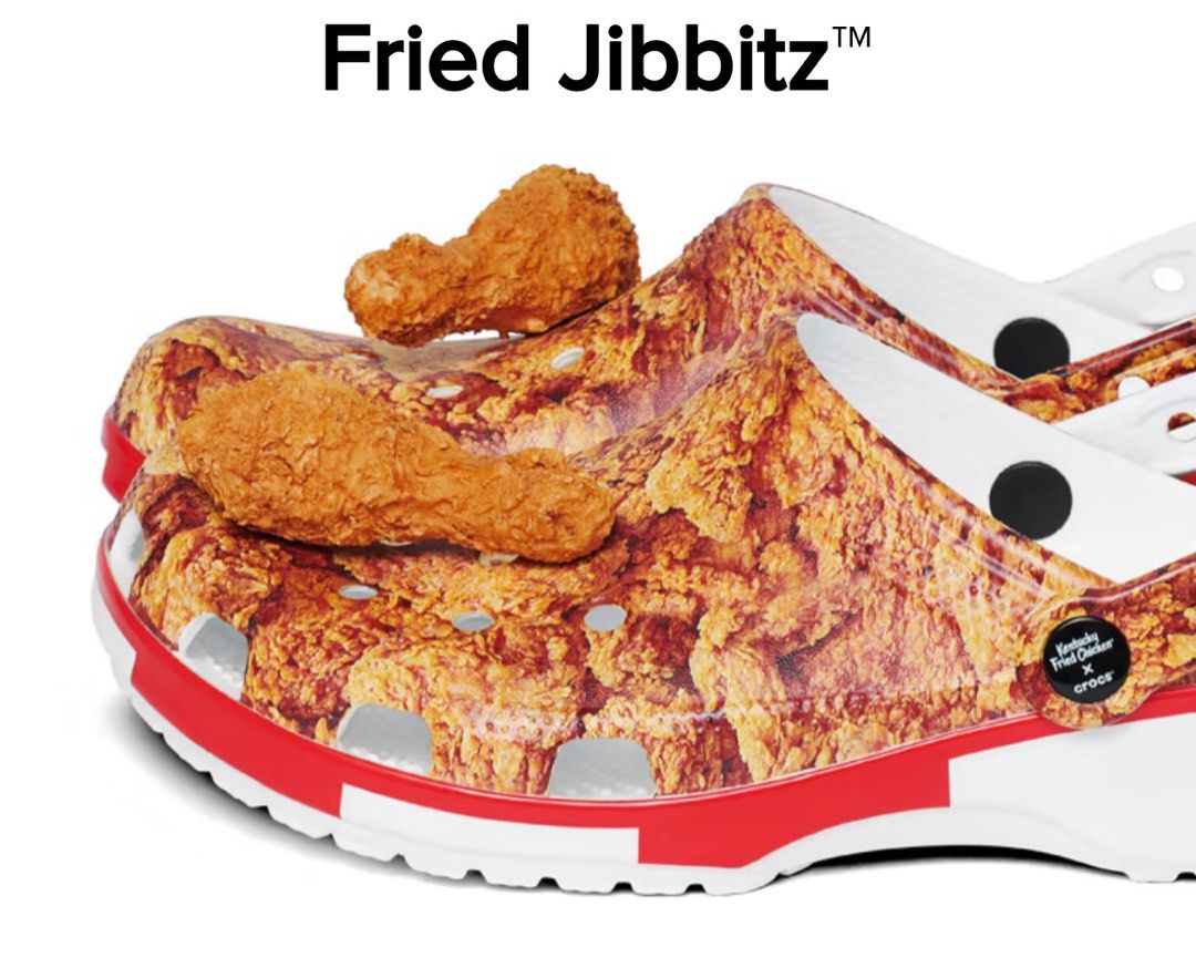 KFC × Crocs Classic Clog 'Fried Chicken', Men's Fashion, Footwear ...