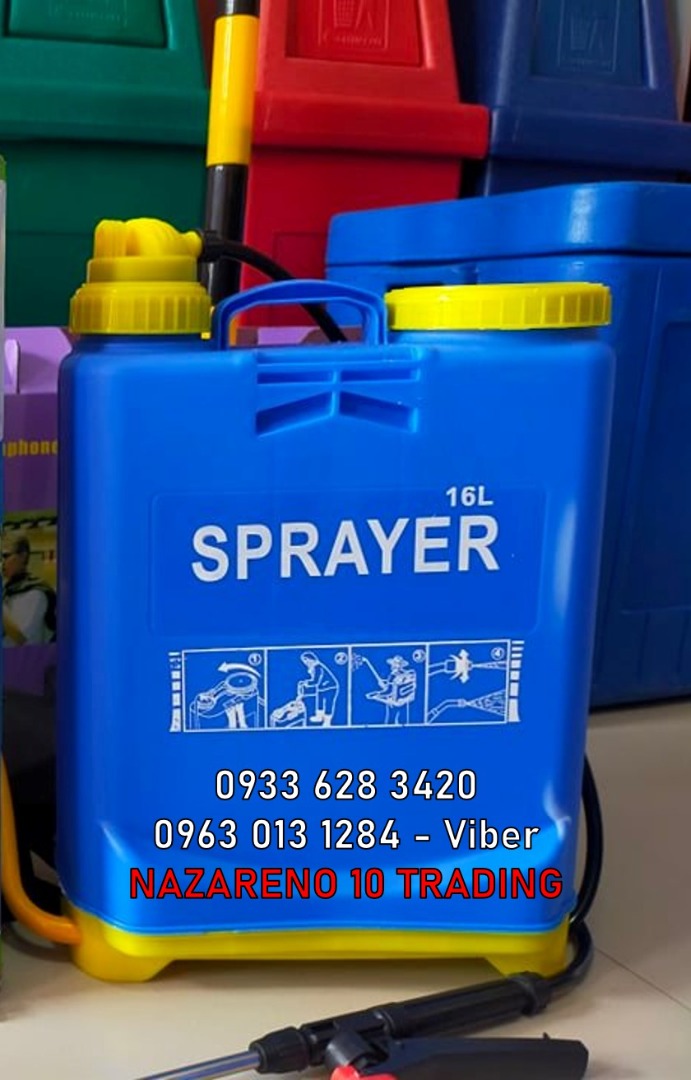 Knapsack sprayer w/ manual sprayer. 16 Liters on Carousell