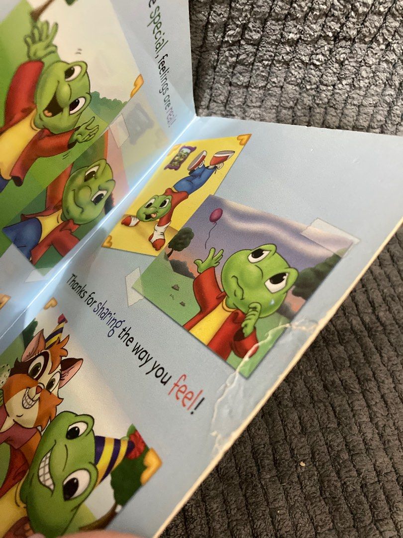 LeapFrog LeapReader TAG Junior Book How Are You Feeling? Home School ...