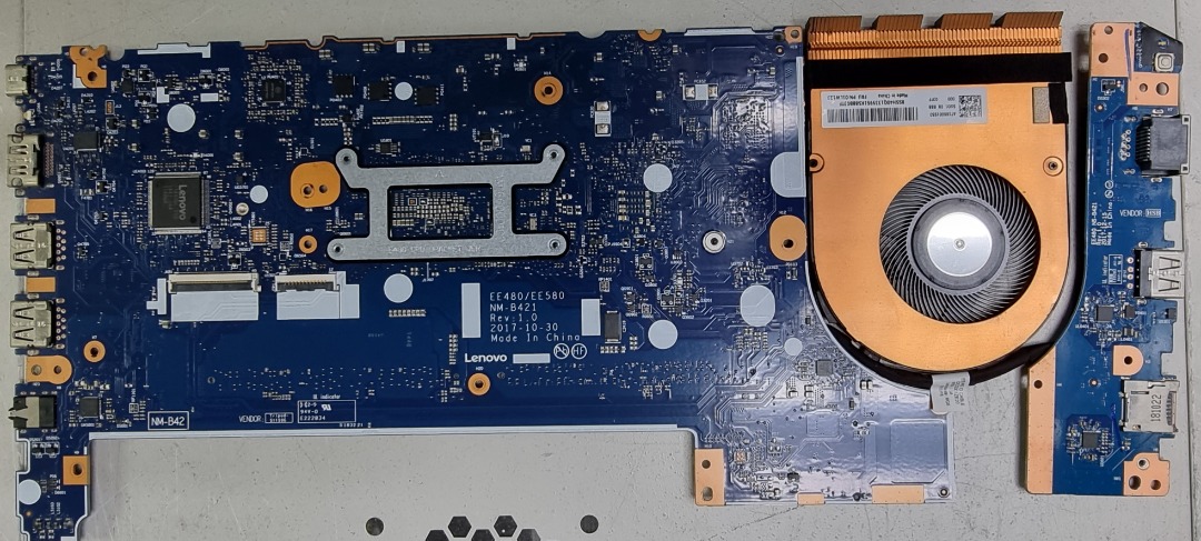 Lenovo E480 mother board, Computers & Tech, Parts & Accessories ...