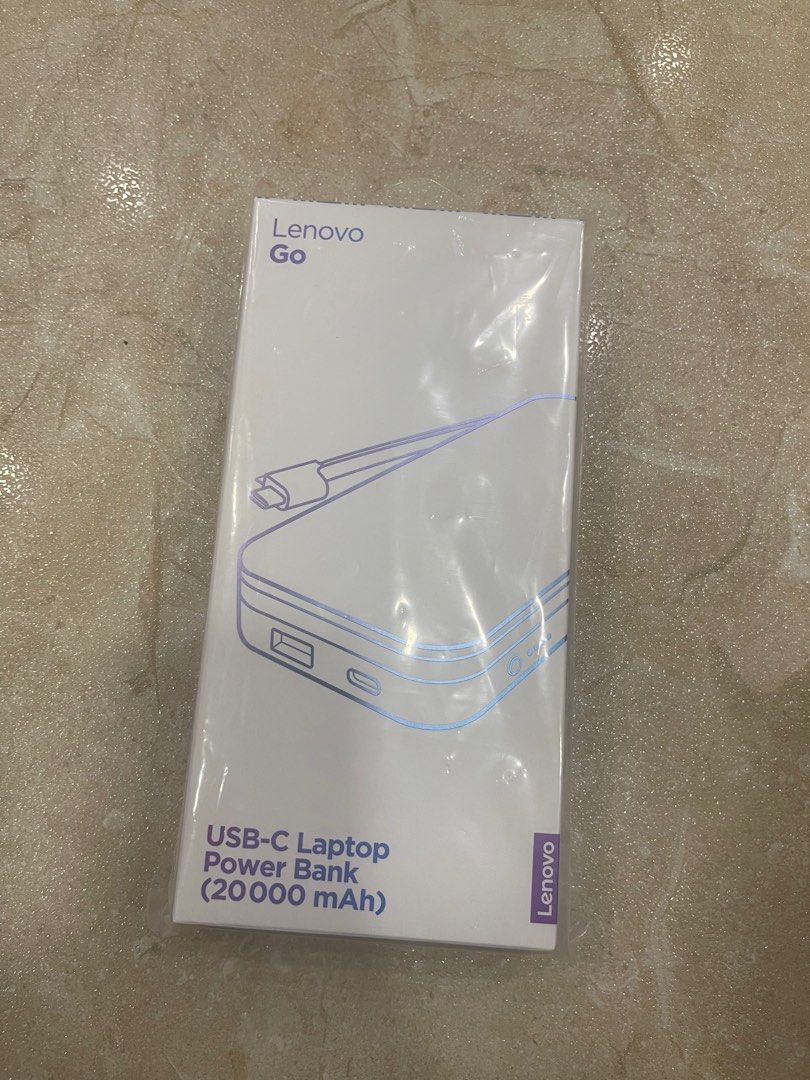 Lenovo Go USB-C PowerBank (20000mAh), Mobile Phones & Gadgets, Mobile ...