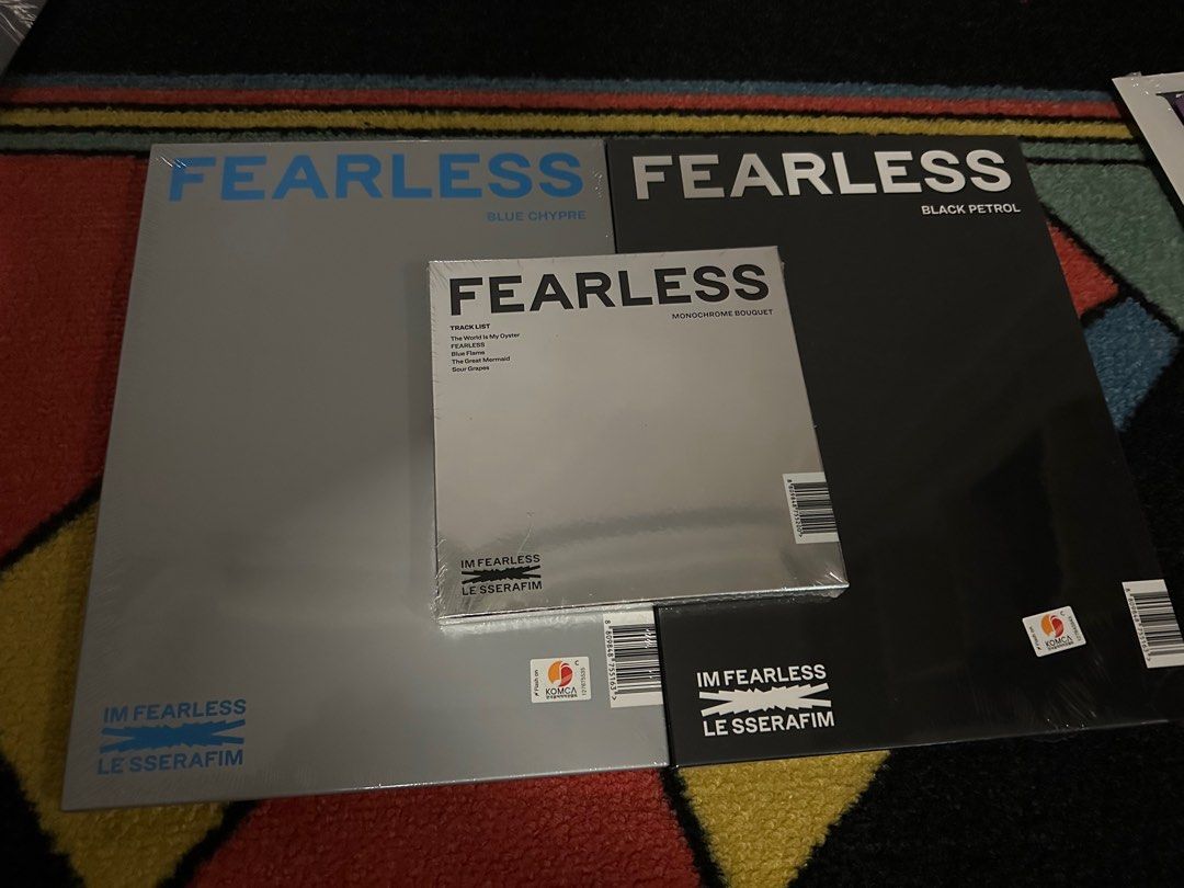 LESSERAFIM Fearless album, Hobbies & Toys, Memorabilia & Collectibles ...