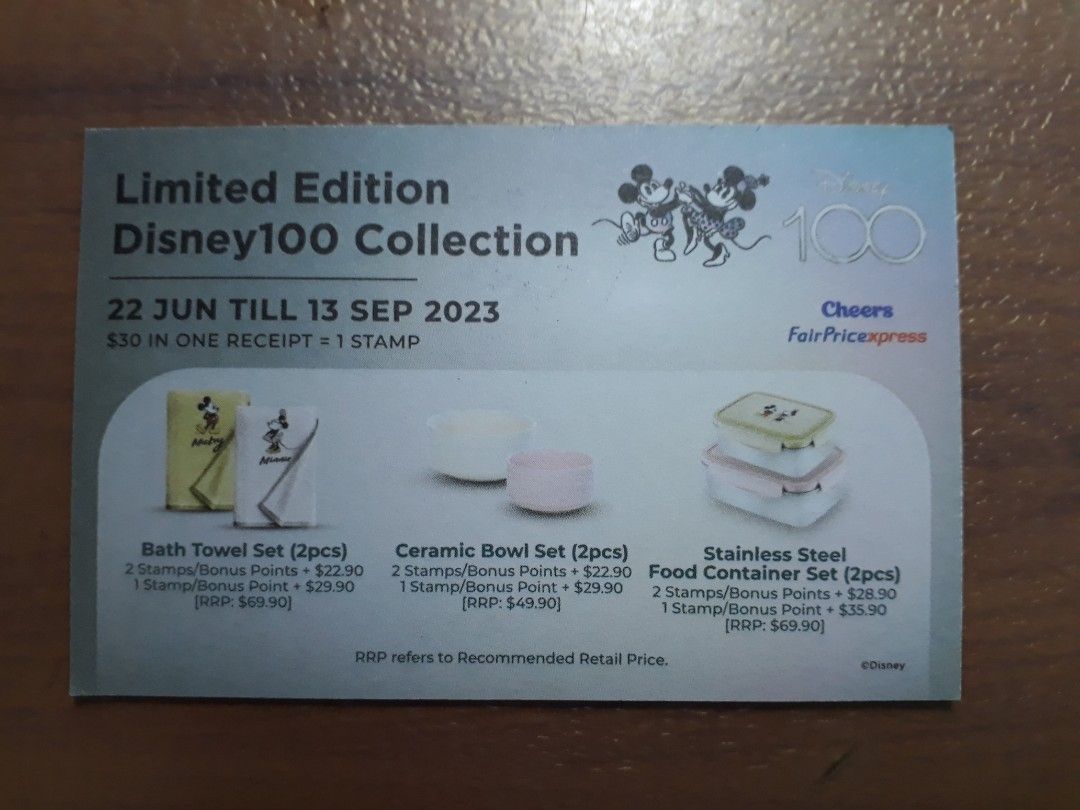Limited Edition Disney 100 Collection, Hobbies & Toys, Memorabilia ...