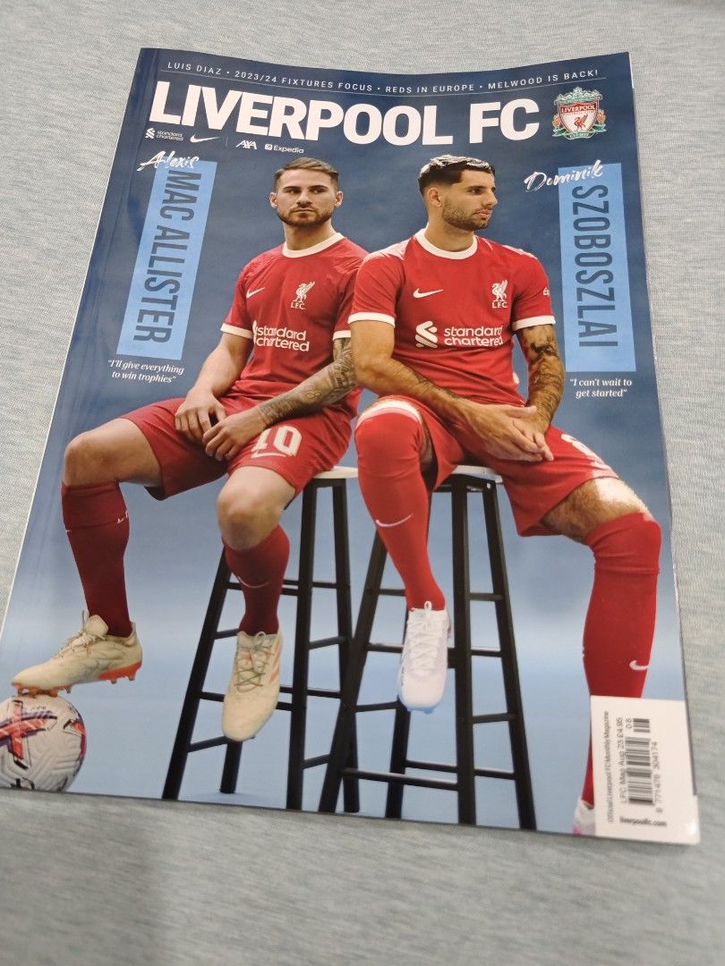 Liverpool LFC Official Monthly Magazine, Hobbies & Toys, Books ...