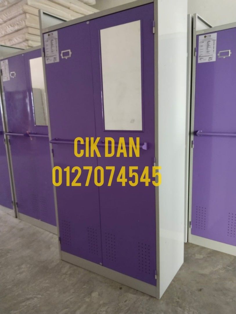 Locker, Closet, Almari Besi, Almari Murah, Almari Asrama, Furniture ...