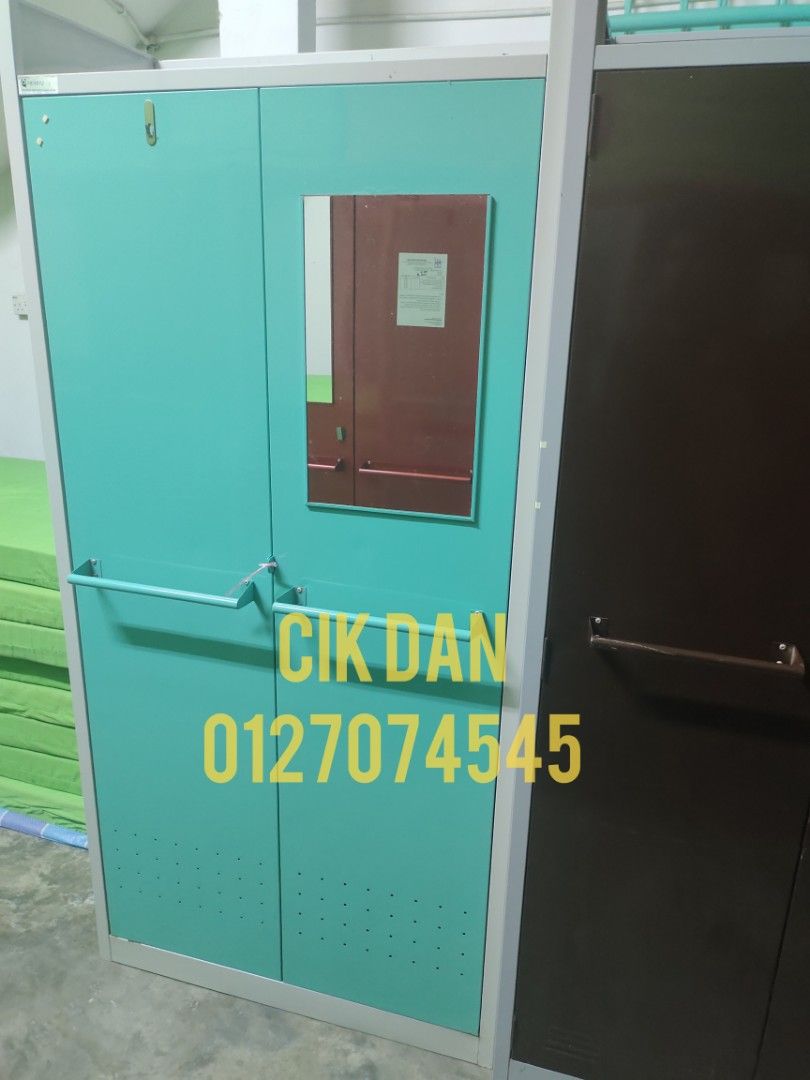Locker, Closet, Almari Besi, Almari Murah, Almari Asrama, Furniture ...