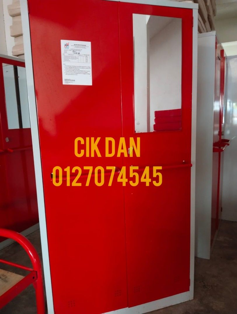 Locker, Closet, Almari Besi, Almari Murah, Almari Asrama, Furniture ...