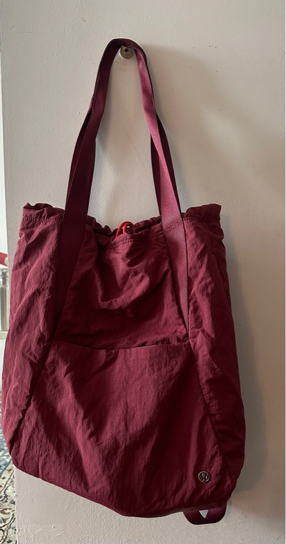 Lululemon Dual Function Tote Bag/ Backpack, Women's Fashion, Bags & Wallets, Backpacks on Carousell