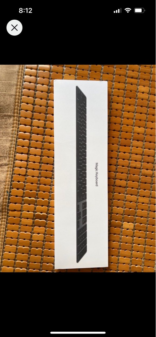 Magic Keyboard With Numeric Keypad Grey Space Japanese Format