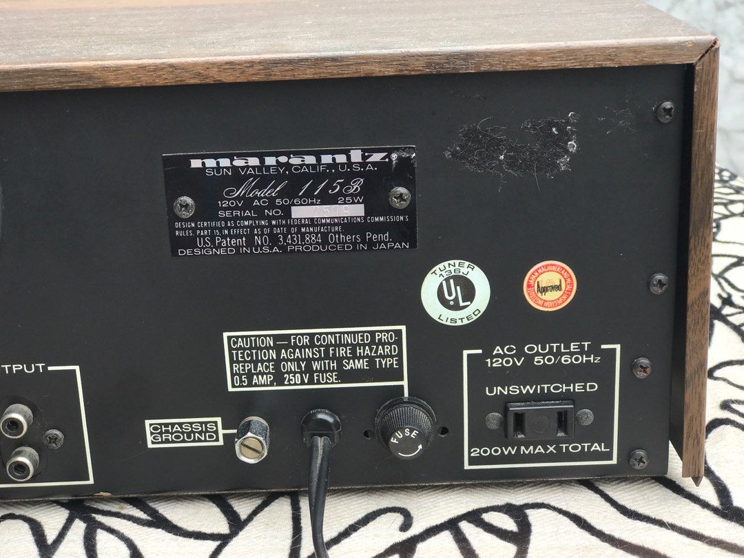Marantz 115b tuner only, Audio, Soundbars, Speakers & Amplifiers on ...