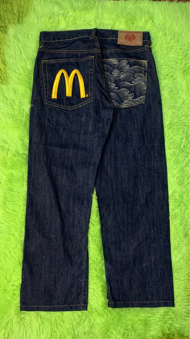 MCDO RED MONKEY JEANS (RMC), Men's Fashion, Bottoms, Jeans on Carousell
