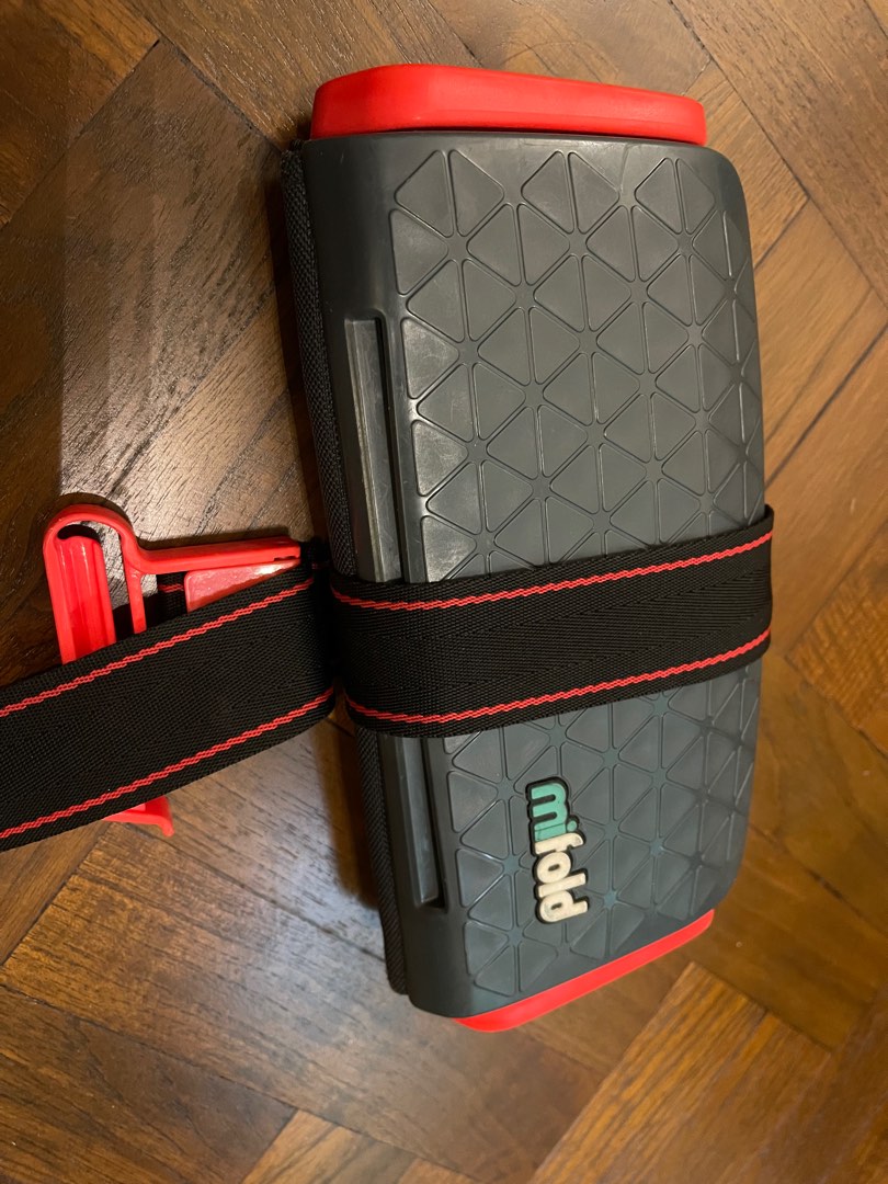 Mifold Grab and Go Car Booster Seat, Babies & Kids, Going Out, Car ...