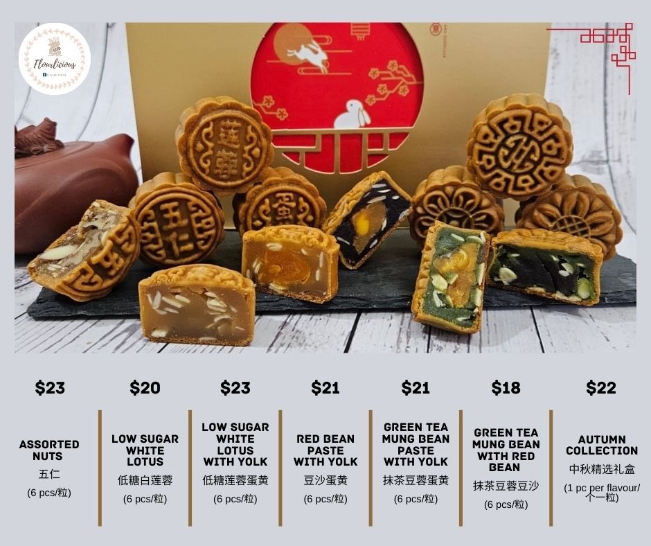 Mini Baked Mooncakes, Food & Drinks, Homemade Bakes on Carousell