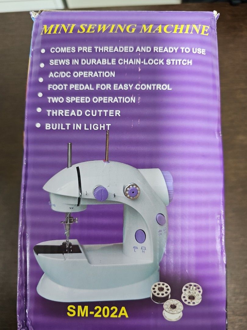 Mini Sewing Machine Hobbies And Toys Stationery And Craft Craft Supplies And Tools On Carousell