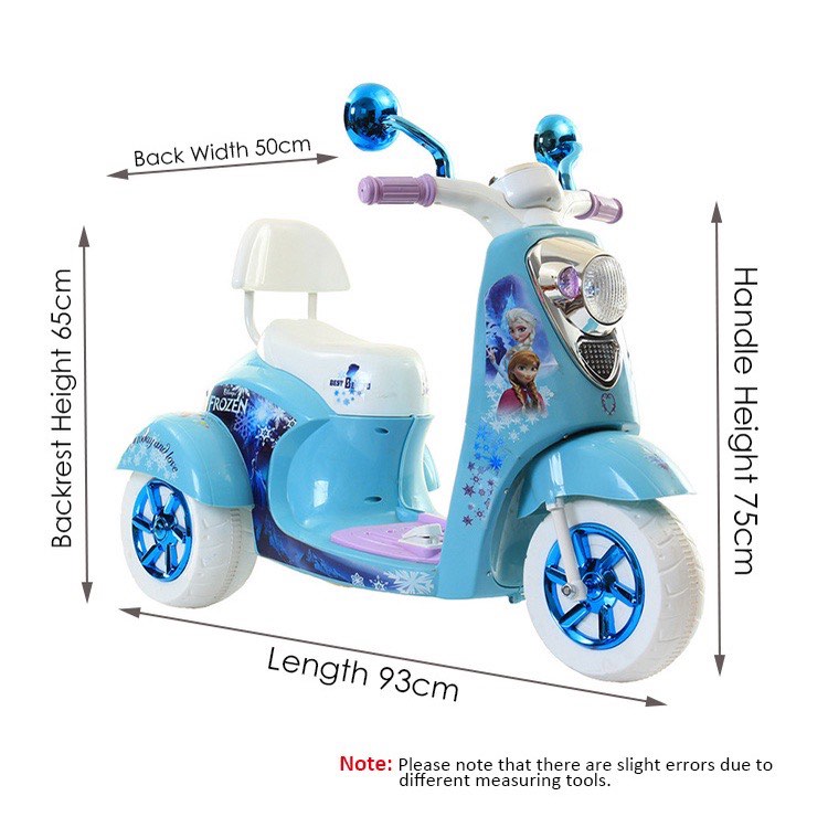 Minor Defects Elsa Frozen Kids Electric Tricycle, Hobbies & Toys, Toys ...