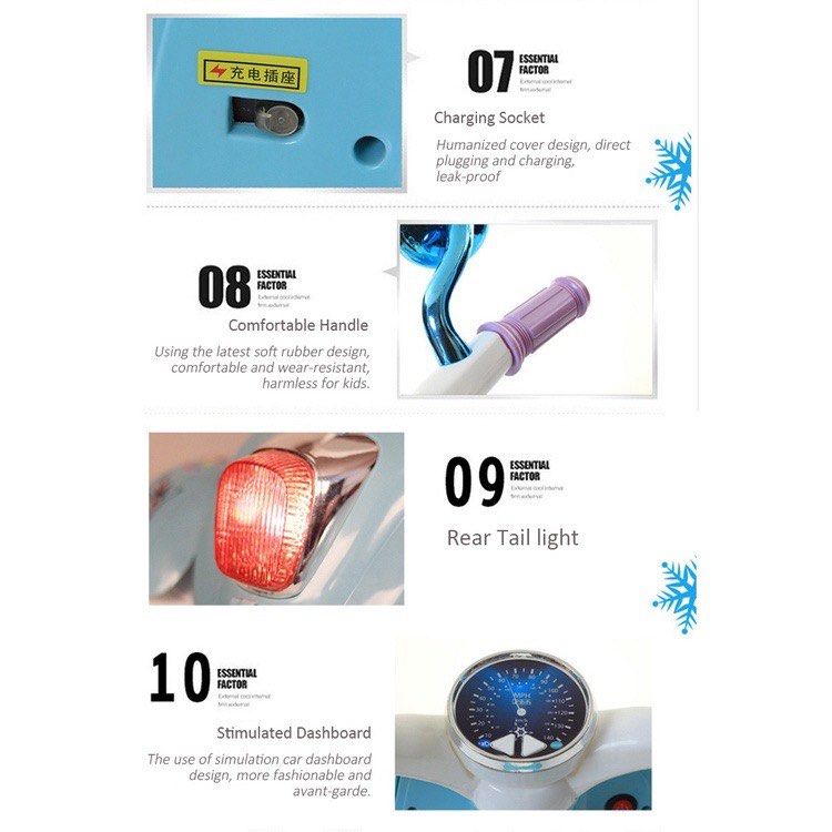 Minor Defects Elsa Frozen Kids Electric Tricycle, Hobbies & Toys, Toys ...