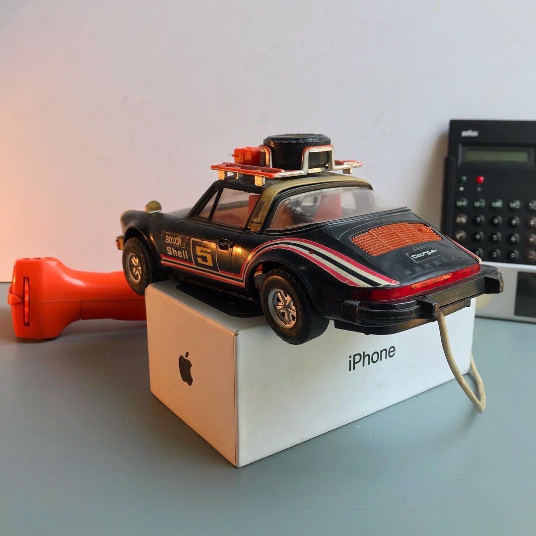 Mobil Remote Control Vintage Porsche 911 Black martini Remote Control ...
